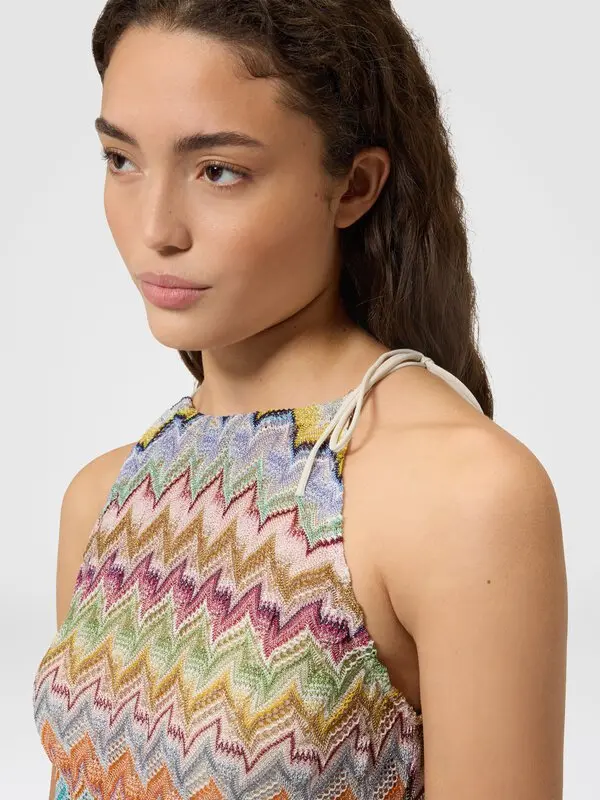 Missoni Viscose Lamé Top With Thin Straps