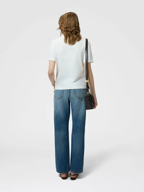 Missoni Printed Cotton Jersey Crewneck T-shirt