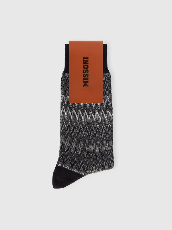 Missoni Mid-length Cotton-blend Zigzag Socks