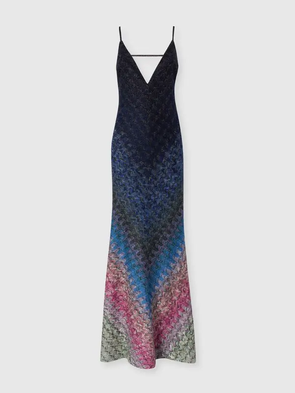 Missoni Dégradé Viscose Lamé Long Dress