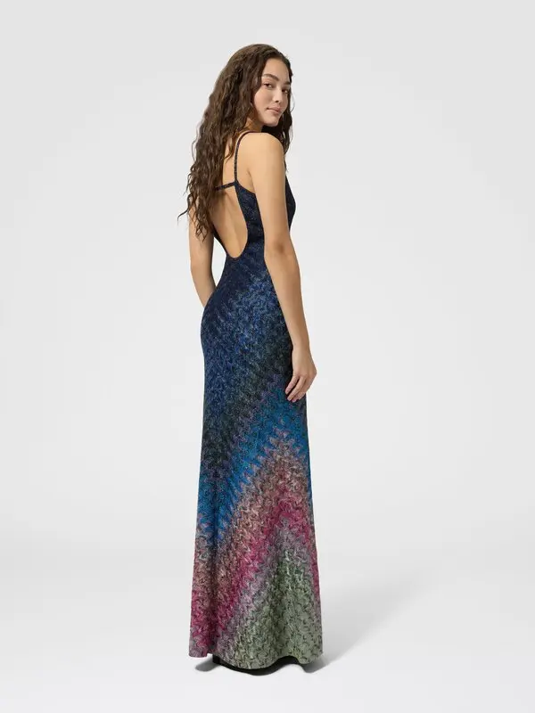 Missoni Dégradé Viscose Lamé Long Dress