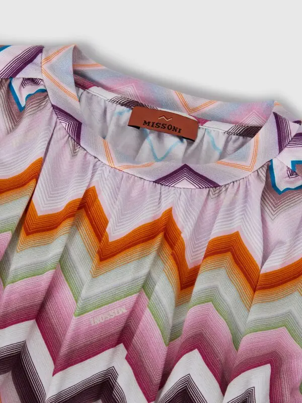 Missoni Stretch Cotton Jersey Dress