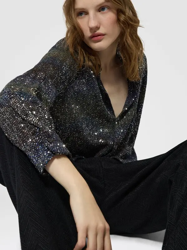 Missoni Sequin Oversized Shirt - Multicoloured