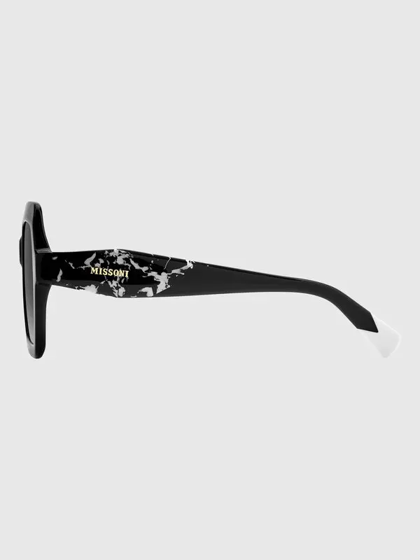 Missoni Seasonal Squared Acetate Sunglasses Size