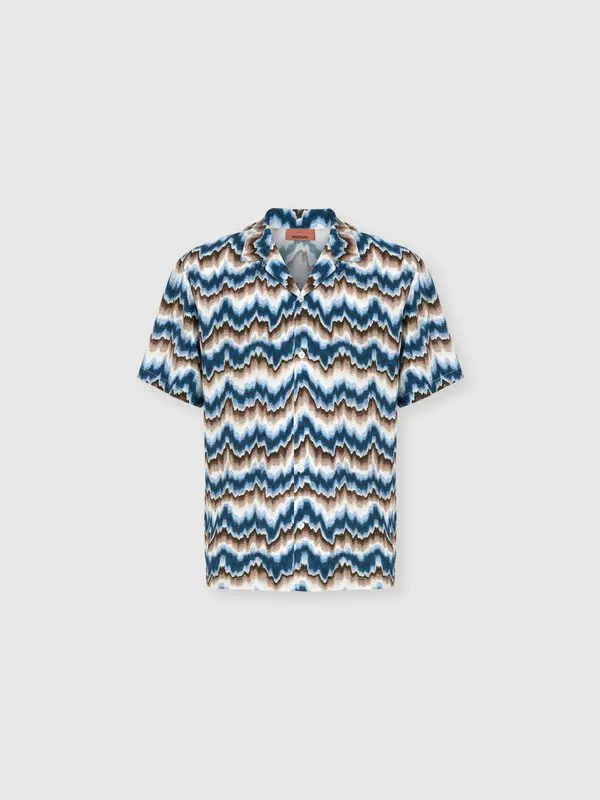 Missoni Printed Viscose Bowling Shirt