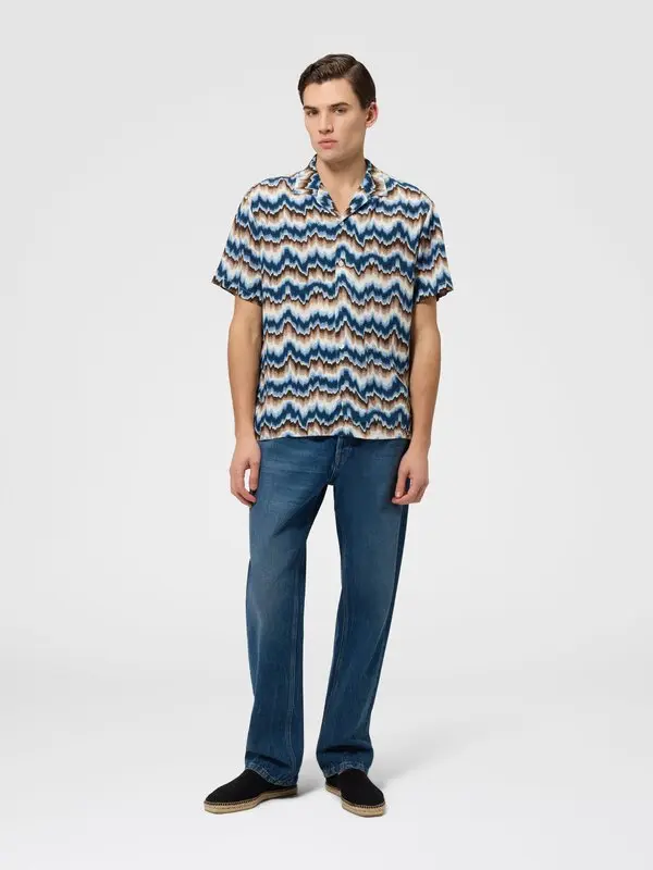 Missoni Printed Viscose Bowling Shirt