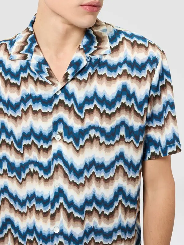 Missoni Printed Viscose Bowling Shirt