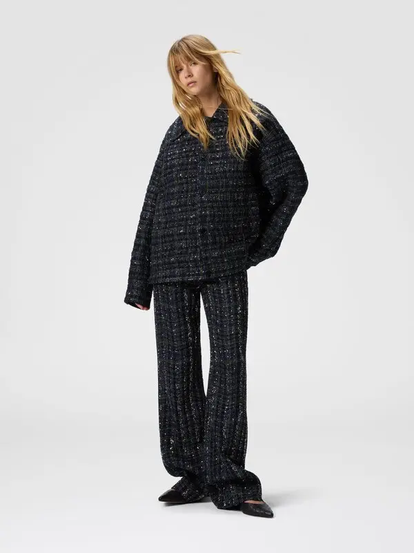Missoni Overshirt With Wave Check Pattern