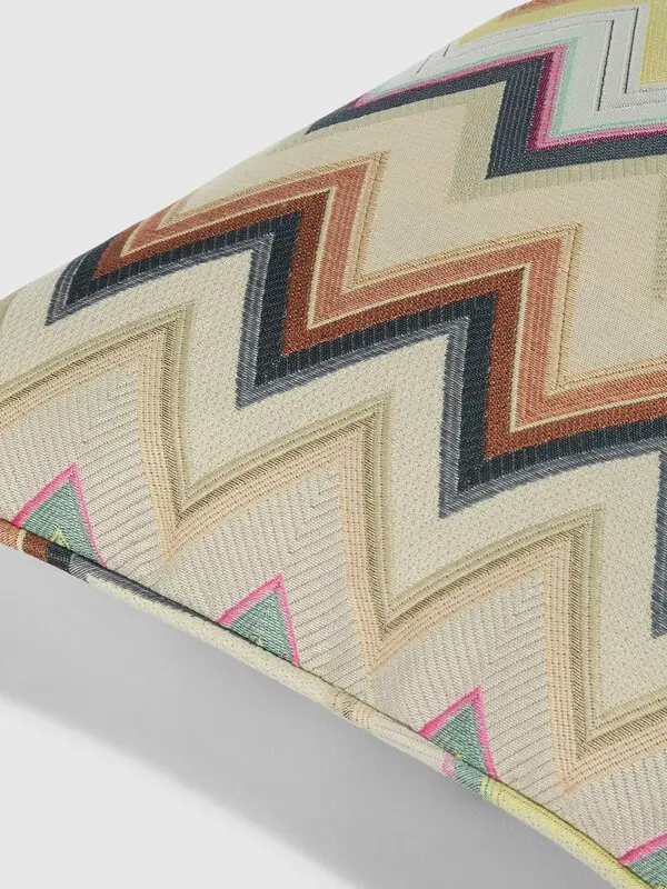 Missoni Agadir Cushion 40x40 Cm - Brown Multicoloured