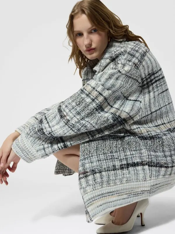 Missoni Oversized Wool-blend Check Bomber - Multicoloured