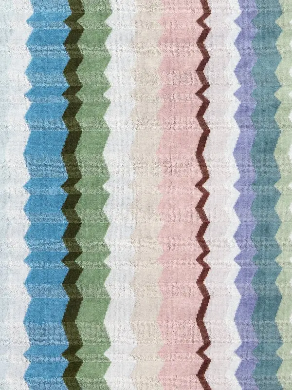 Missoni Eva Cotton Terry Bath Towel 100x150 Cm - Multicoloured