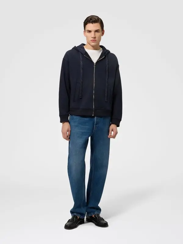 Missoni Cotton Zip-up Hoodie With Insert