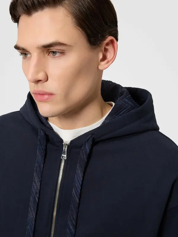 Missoni Cotton Zip-up Hoodie With Insert