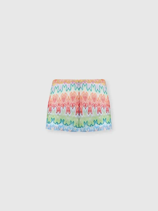 Missoni Hot Pants In Viscose With Floral Pattern