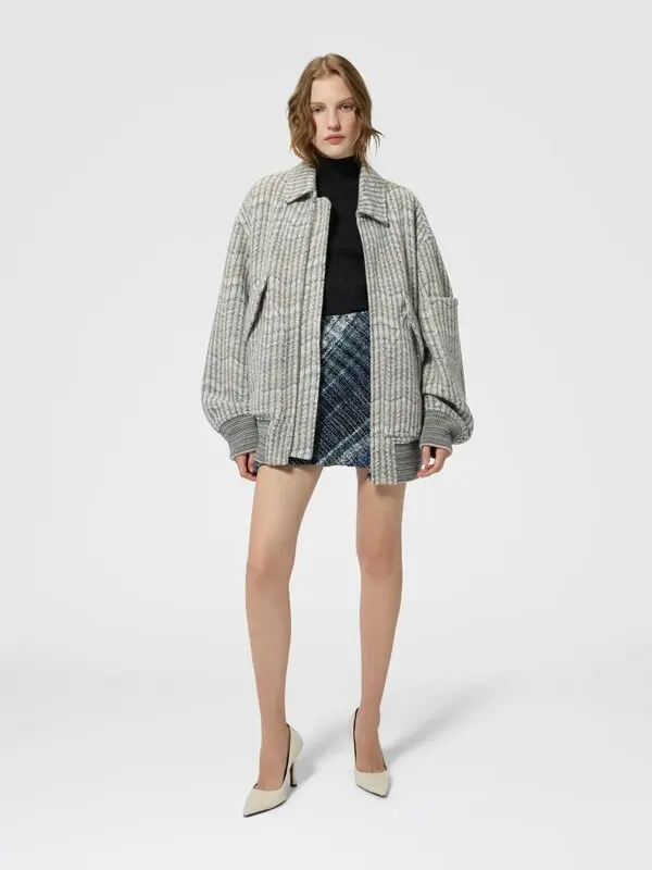 Missoni Oversized Cashmere And Viscose Bomber