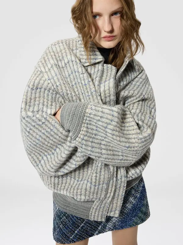Missoni Oversized Cashmere And Viscose Bomber
