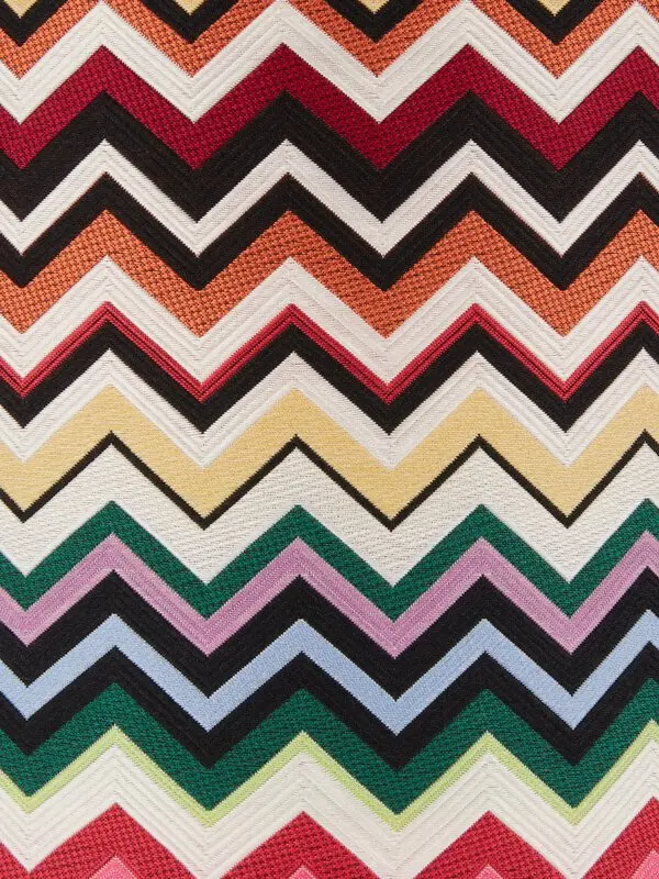 Missoni Belfast Cylindrical Pouffe 40x30 Cm