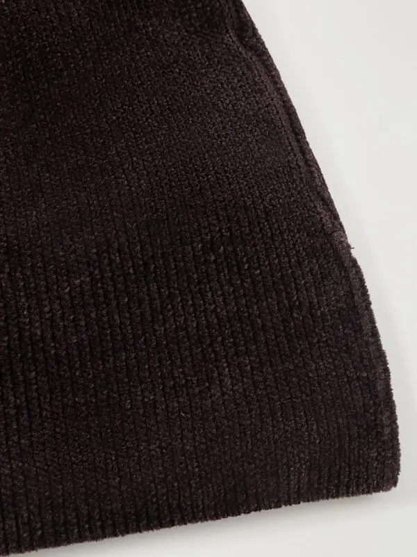 Gabriela Hearst Spire Ribbed Silk Beanie