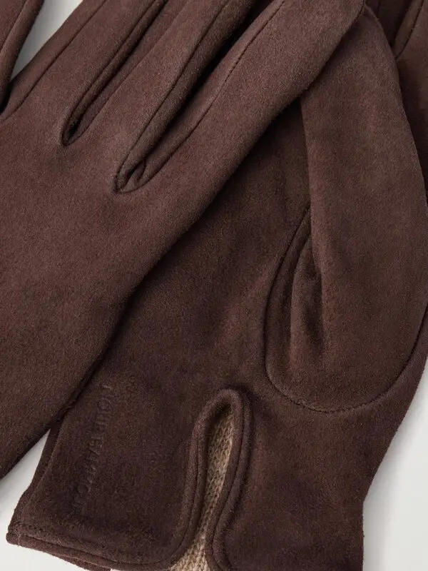 Nour Hammour Suede Gloves