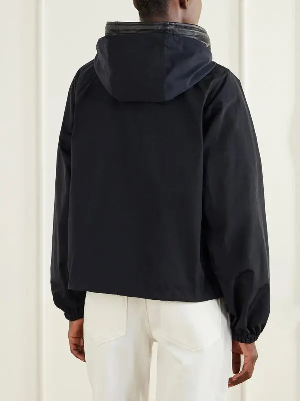 Loewe Cotton-blend Shell Hooded Jacket