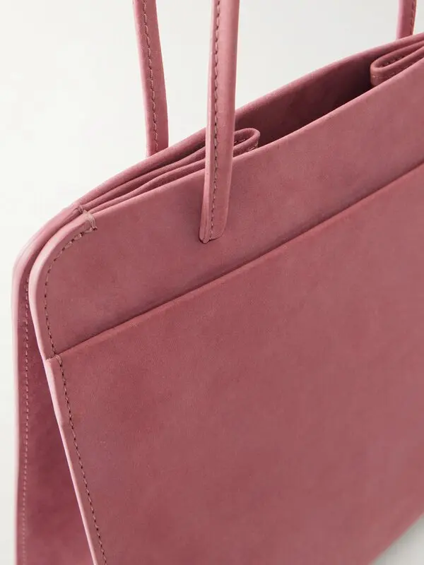 FANE Lisse Suede Tote - Red