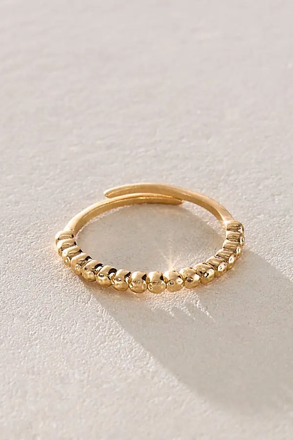 Free People Sandbar Toe Ring - Yellow