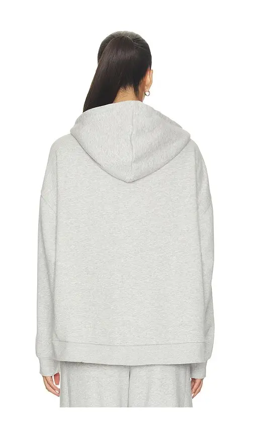 WELLBEING + BEINGWELL Murphy Oversized Full Zip Hoodie In . Also - Grey