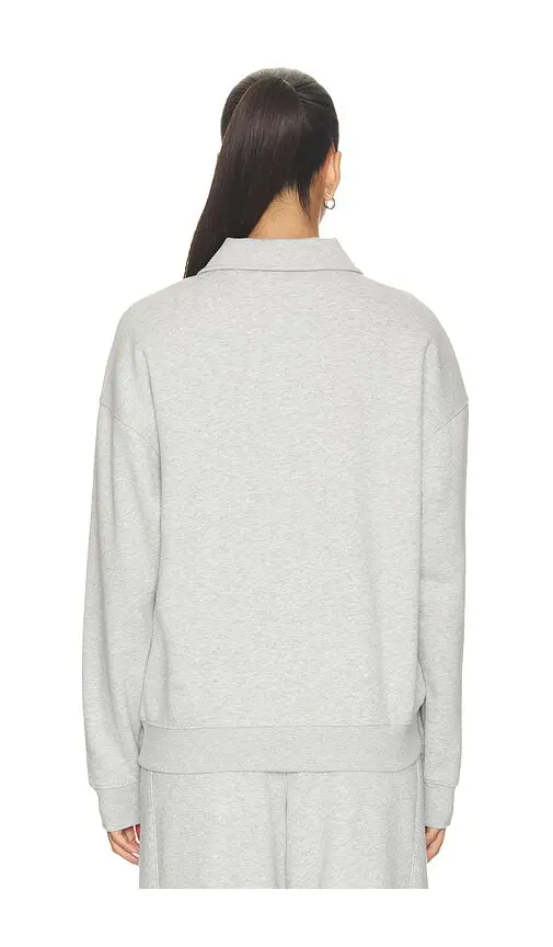 WELLBEING + BEINGWELL Caspian Fleece Polo In . Also
