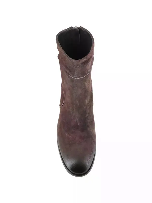 PANTANETTI Distressed-effect Ankle Boots