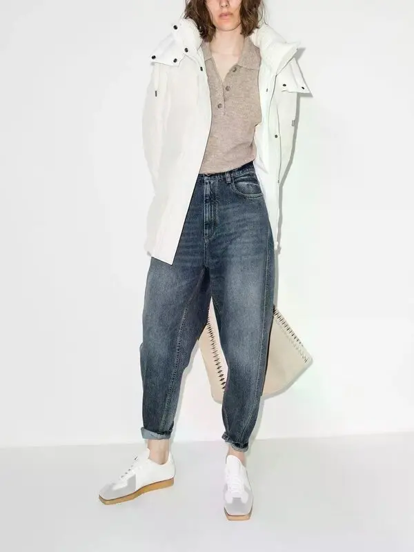 Brunello Cucinelli Mid-rise Tapered Jeans