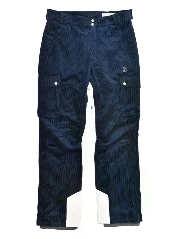 Brunello Cucinelli Corduroy Cargo Straight-leg Trousers