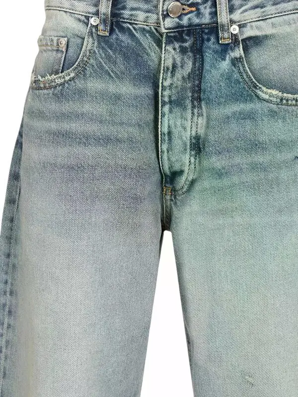 ICON DENIM LOS ANGELES Will Faded Distressed-effect Jeans
