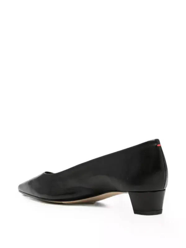 AeydĒ Pointed-toe Block-heel Pumps