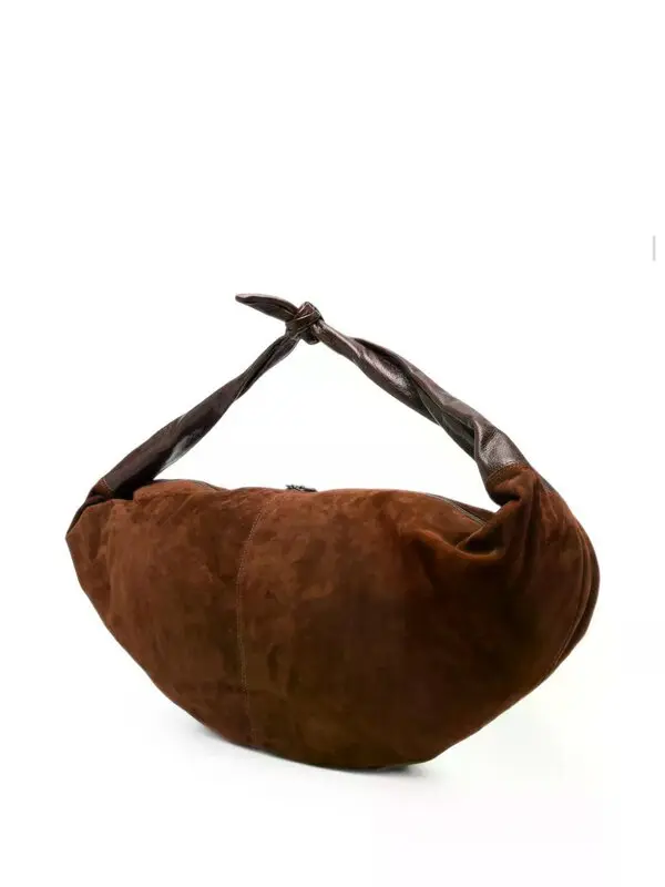 AUTENTICA 504 Suede Shoulder Bag