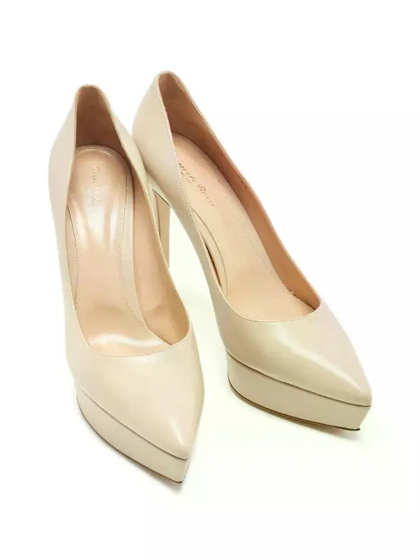 GIANVITO ROSSI Pointed-toe Platform Pumps