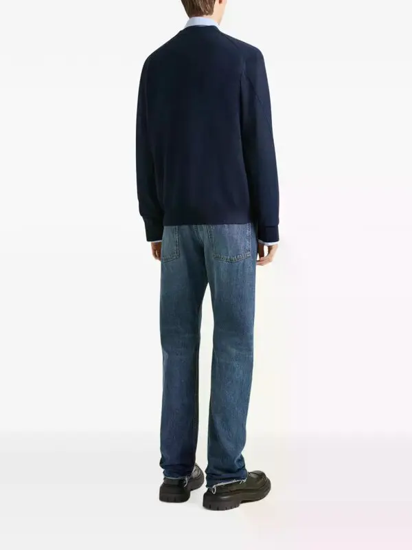 Givenchy Couture Seam Wool Cardigan