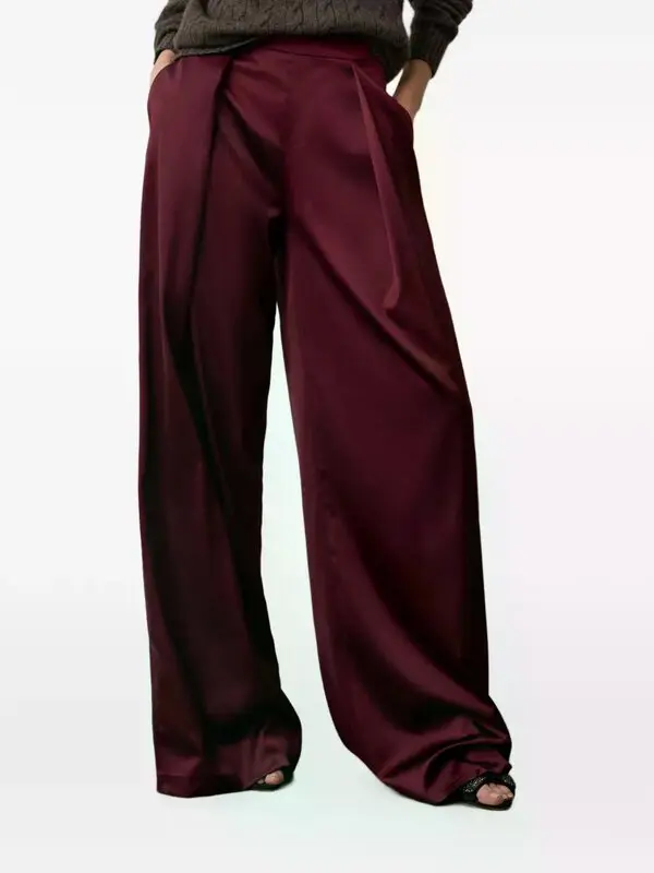 Ralph Lauren Masina Pleated Palazzo Pants