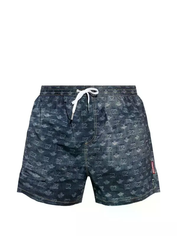 Dsquared2 Monogram-print Swim Shorts