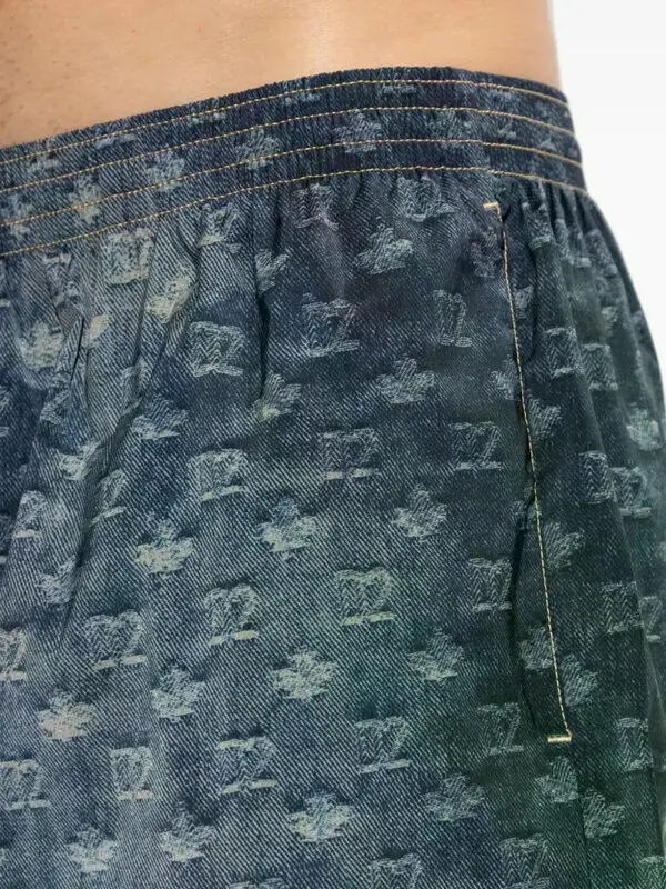 Dsquared2 Monogram-print Swim Shorts