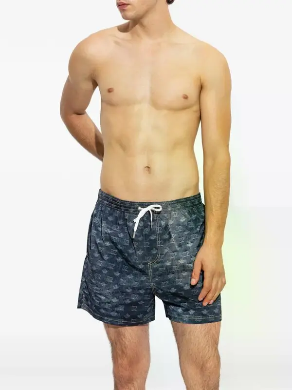 Dsquared2 Monogram-print Swim Shorts