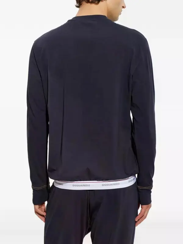 Dsquared2 Logo-waistband Long-sleeve T-shirt