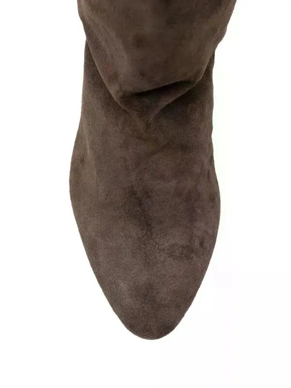 Isabel Marant Étoile Tassel-embellished Suede Boots - Brown