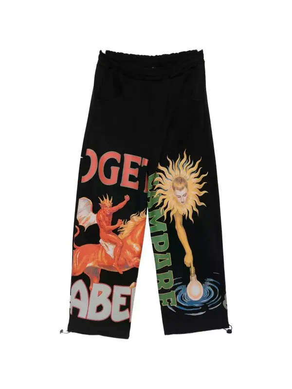 PDF Graphic-print Track Pants