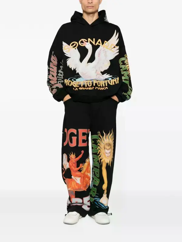 PDF Graphic-print Track Pants
