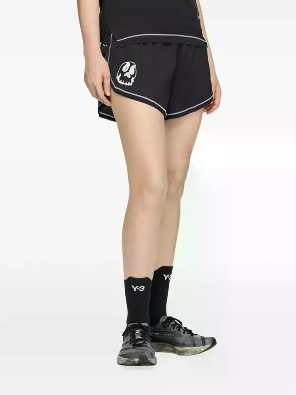 Y3 Chito Graphic-print Shorts