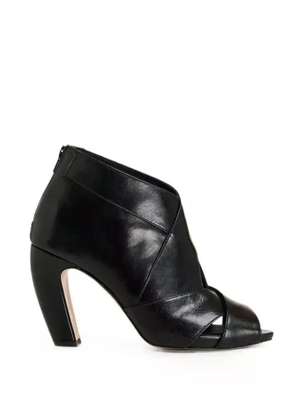 Essentiel Antwerp Keeptoe4 Peep-toe Sandals - Black