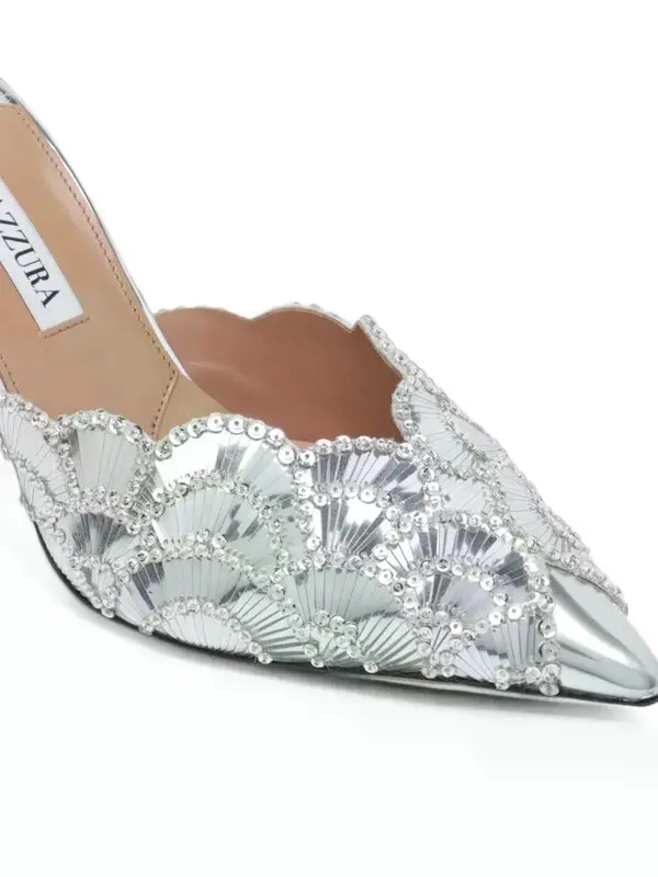 AQUAZZURA Ce Soir Mules 85