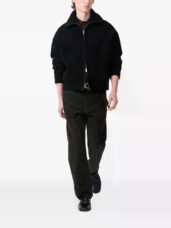 Studio Nicholson Ribbed-knit Cardigan