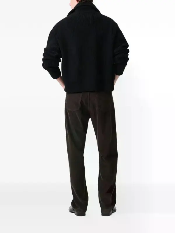 Studio Nicholson Ribbed-knit Cardigan