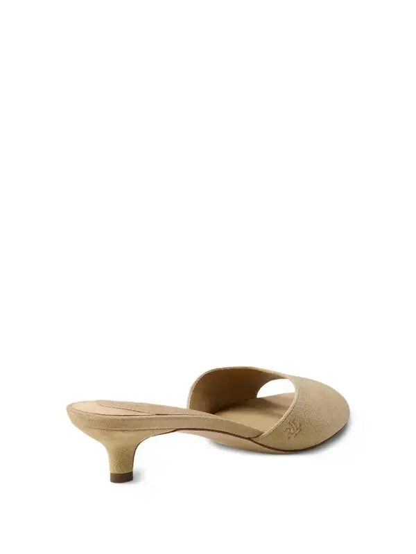 Ralph Lauren Francesca Suede Sandals
